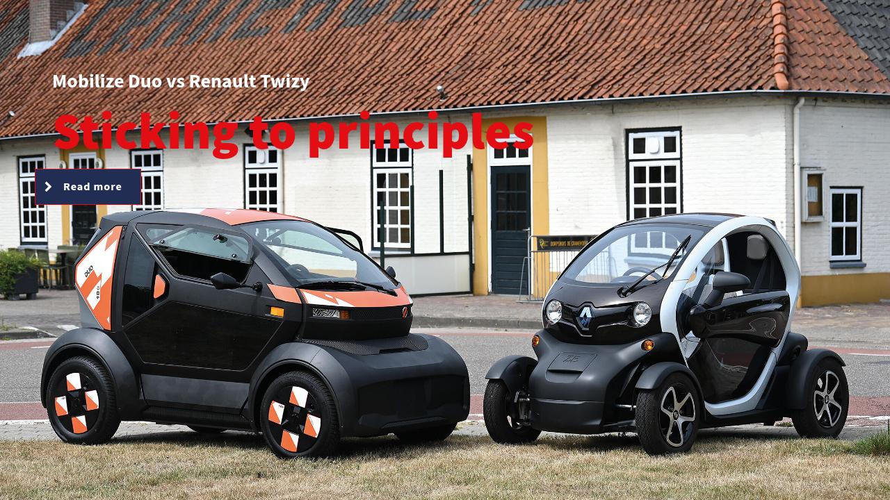 Mobilize Duo vs Renault Twizy - Losange Magazine no. 31 autumn 2025