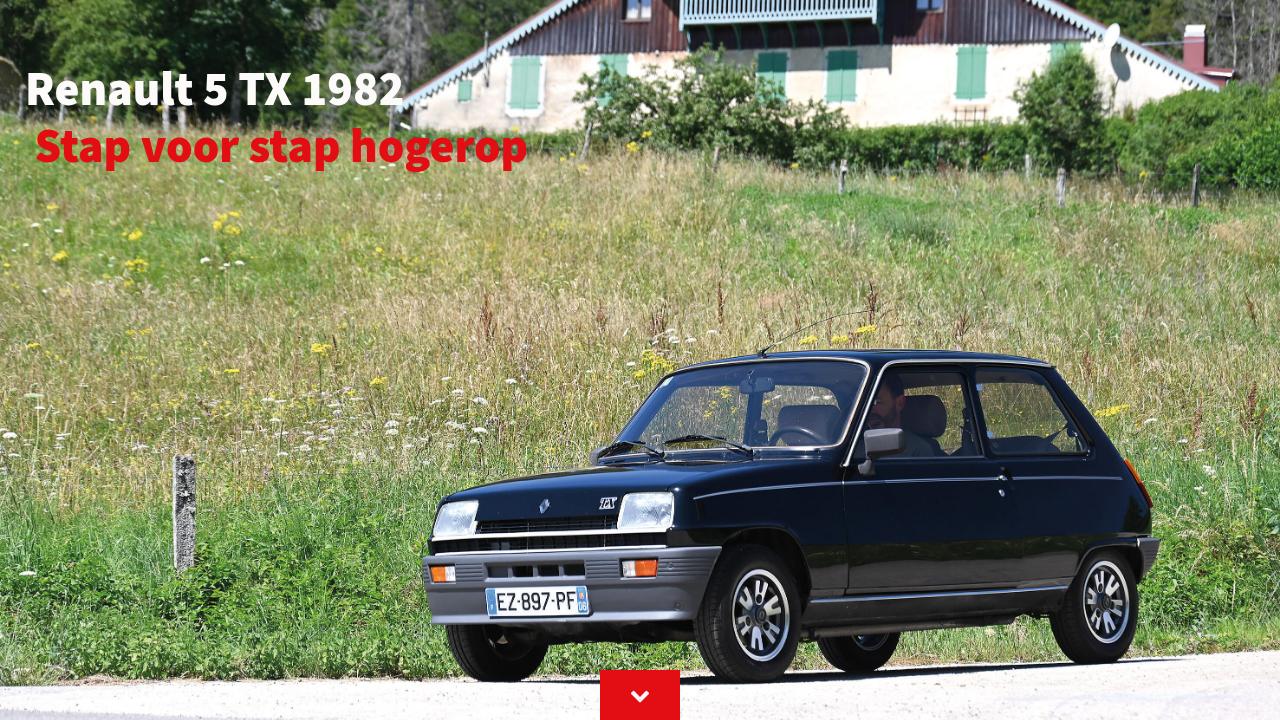 Renault 5 TX 1982 - Losange Magazine nr. 32 winter 2025/26