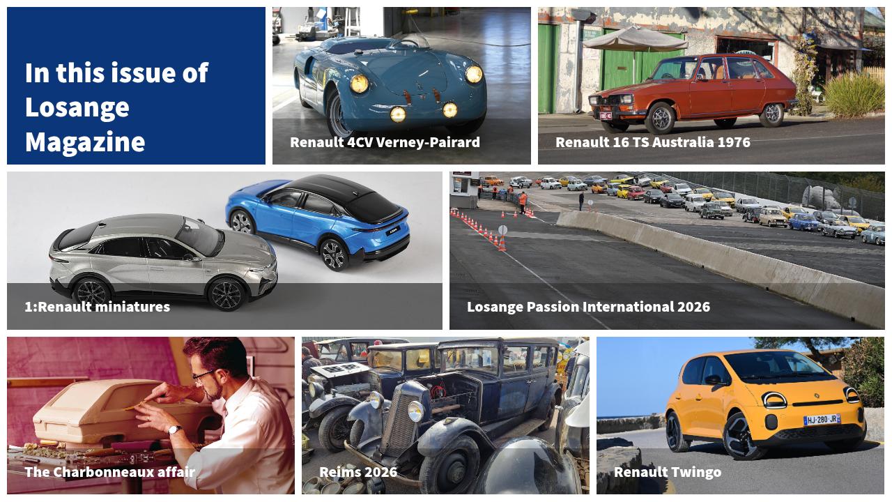 Content LM33 2026 - Losange Magazine no. 33 Spring 2026