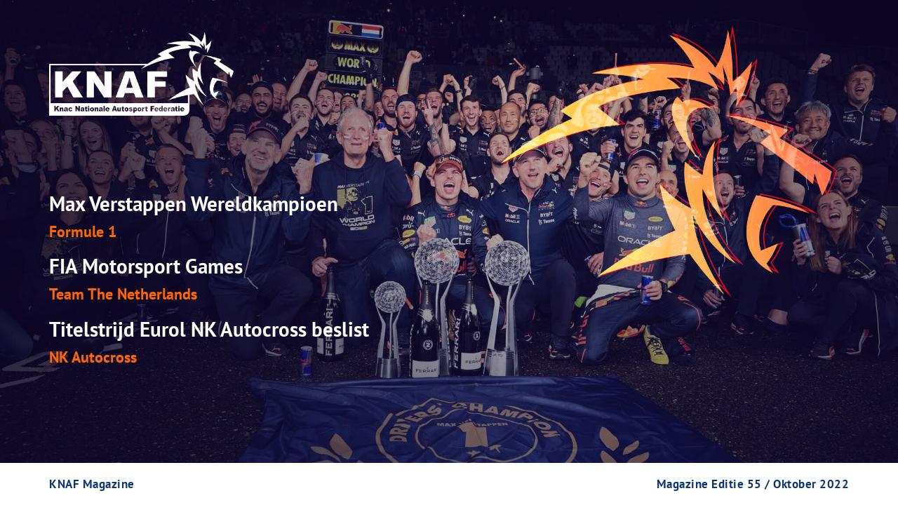 KNAF Magazine 55 - Oktober 2022 - KNAF Magazine editie 55 - oktober