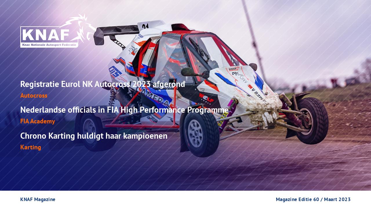 KNAF Magazine 60 - Maart 2023 - KNAF Magazine 60 - Maart 2023