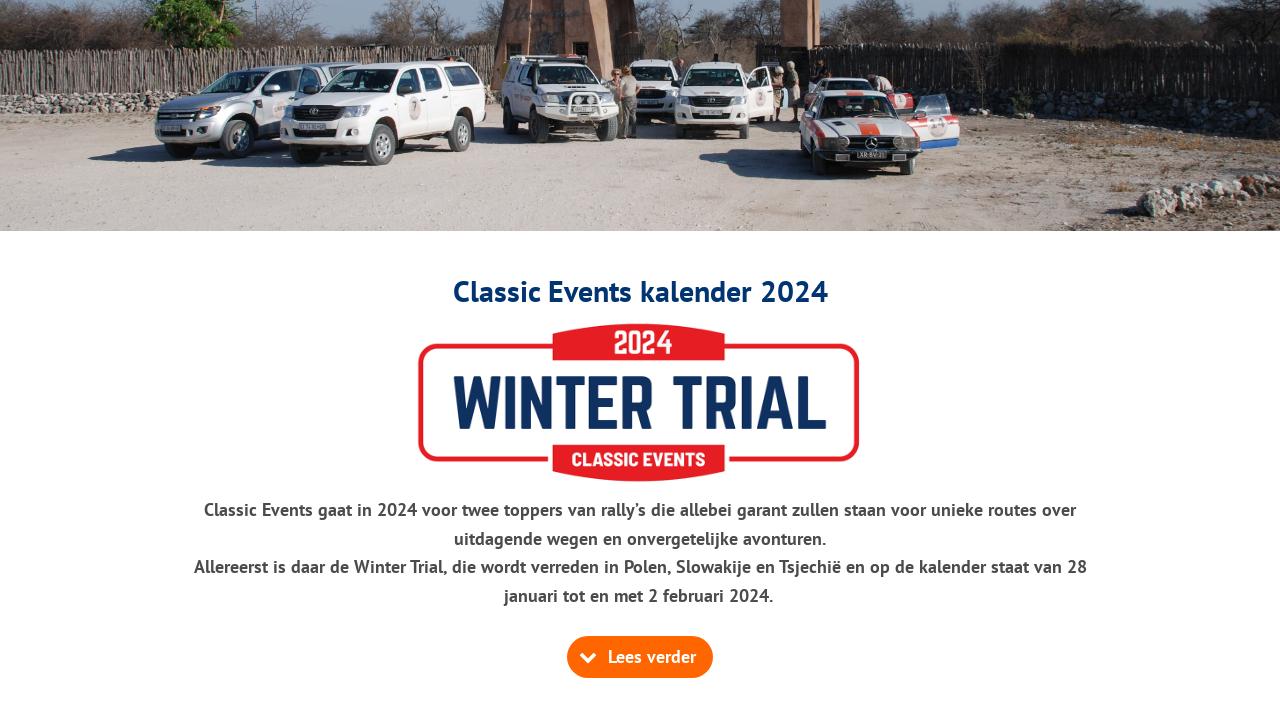 Classic Events kalender 2024 - KNAF Magazine 65 - Augustus 2023