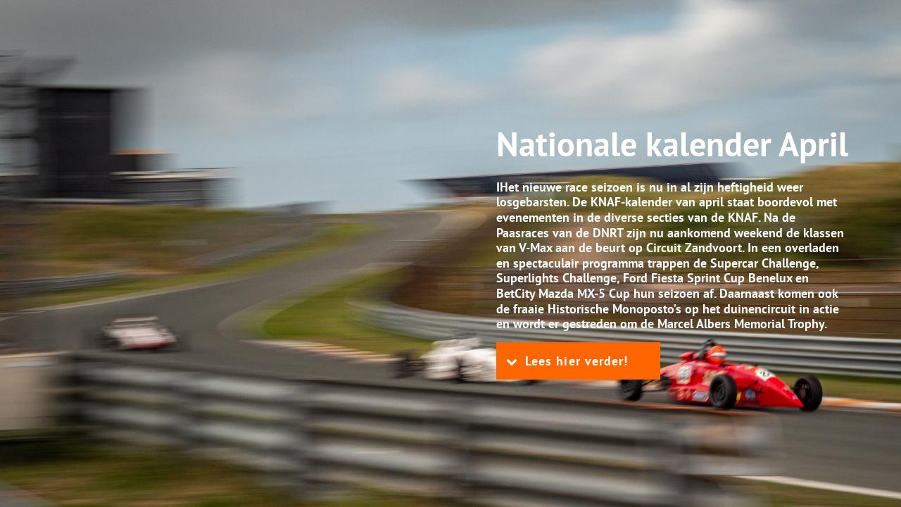 KNAF Kalender April 2024 - KNAF Magazine 73 - April 2024