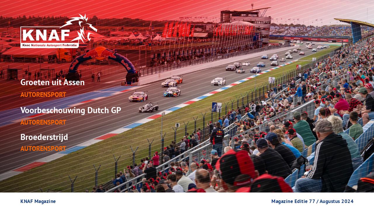 KNAF Magazine 77 - Augustus 2024 - KNAF Magazine 77 - Augustus 2024