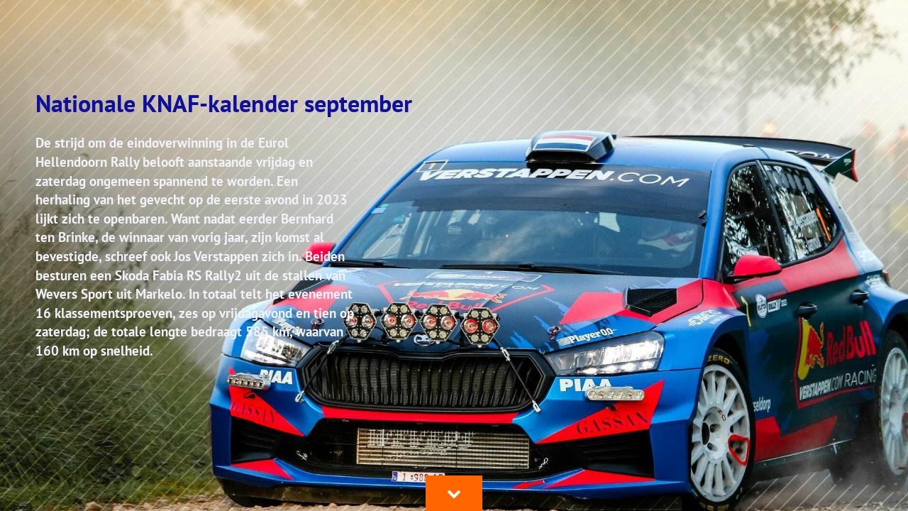 Kalender oktober 2024 - KNAF Magazine 78 - September 2024