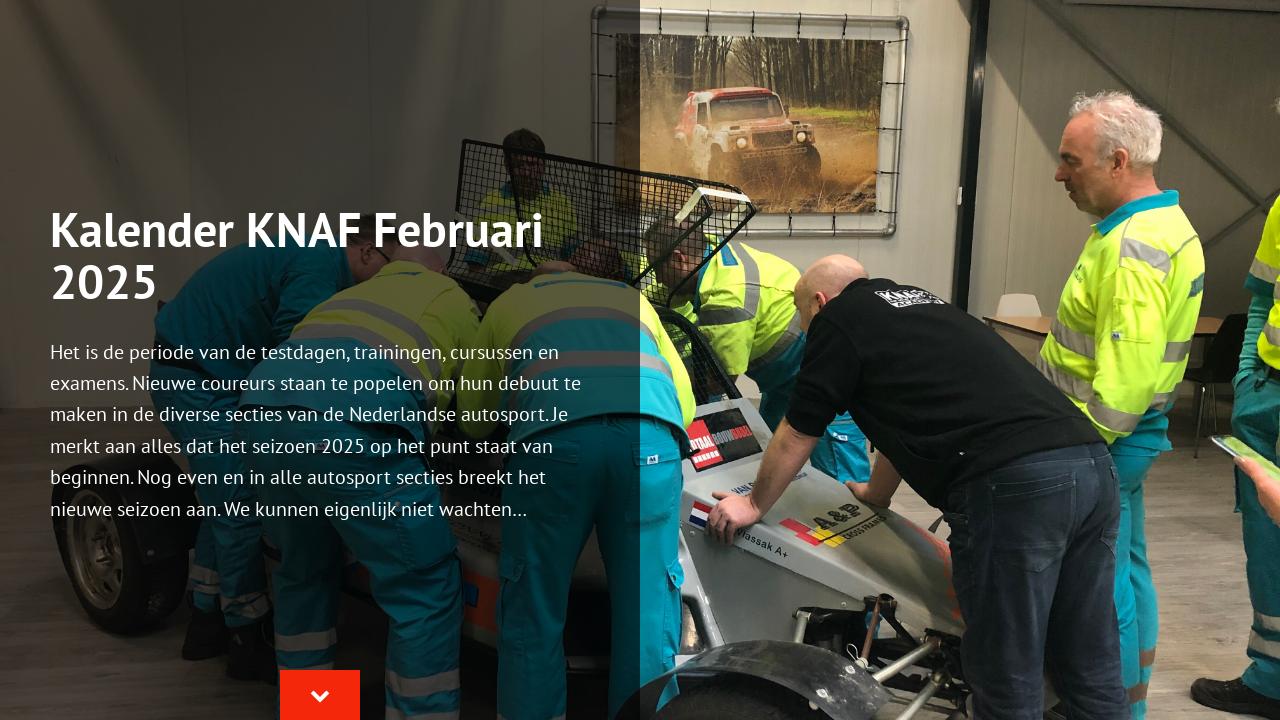 Nationale KNAF-kalender februari 2025 - KNAF Magazine 83 - Februari 2025