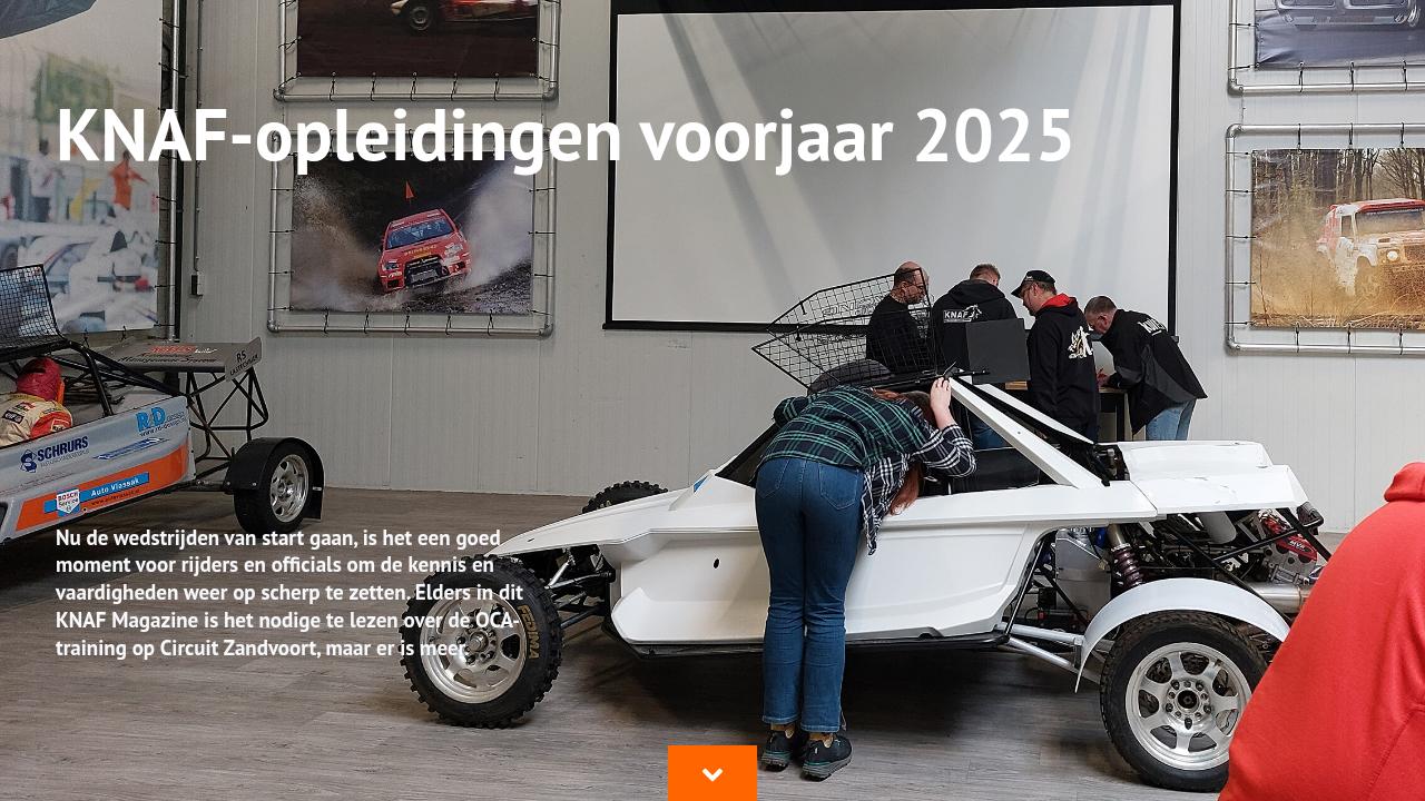 KNAF-opleidingen voorjaar 2025 - KNAF Magazine 84 - Maart 2025