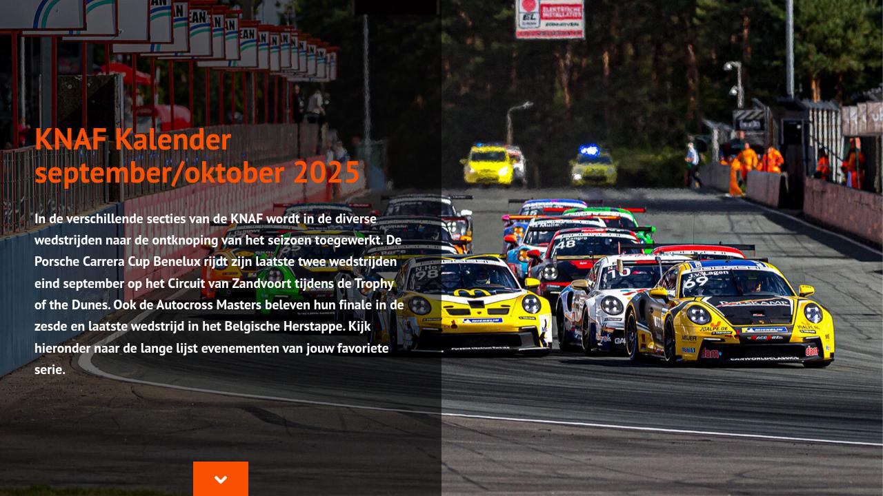 Kalender KNAF september - KNAF Magazine 90 - September 2025