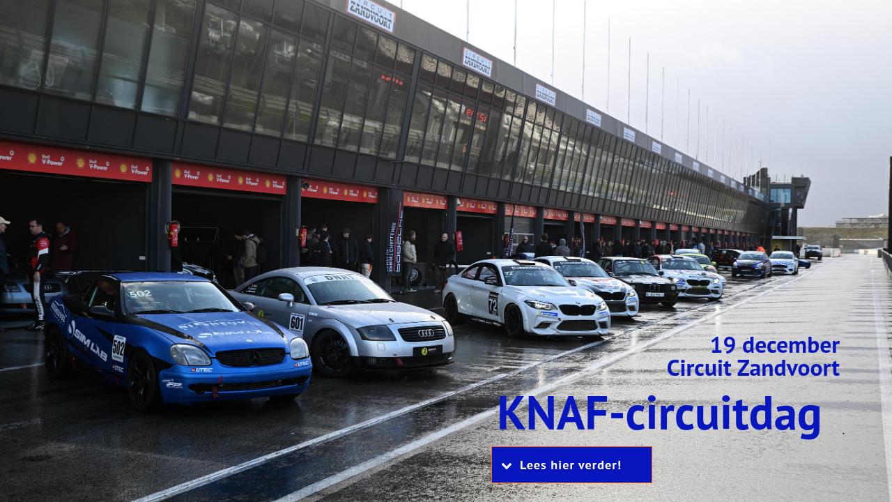 Vooraankondiging KNAF-circuit dag - KNAF Magazine 91 - Oktober 2025