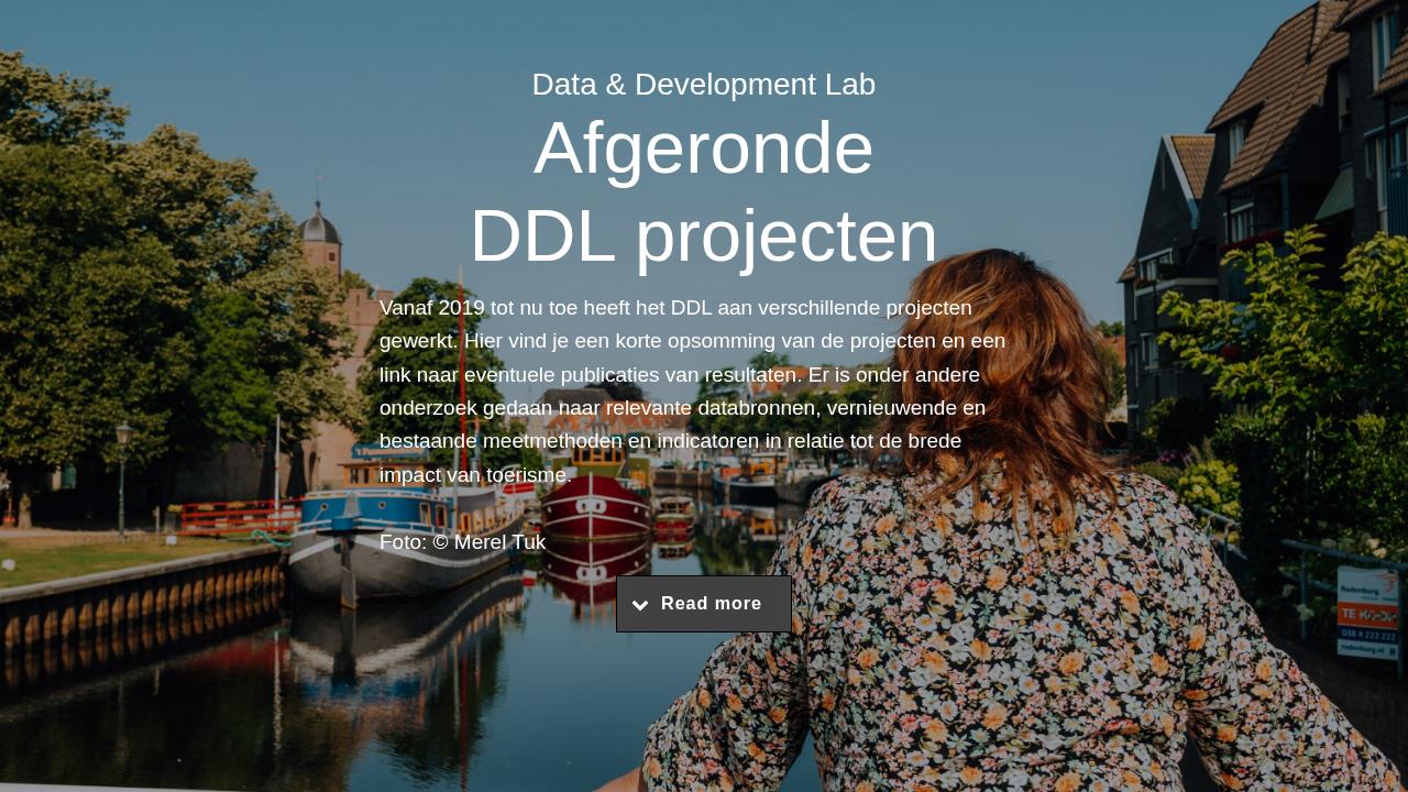 Afgeronde projecten - Projecten Data & Development Lab